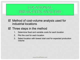 Location theories | PPTX