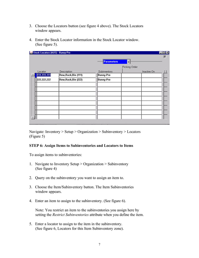 Locator control in oracle inventory | PDF
