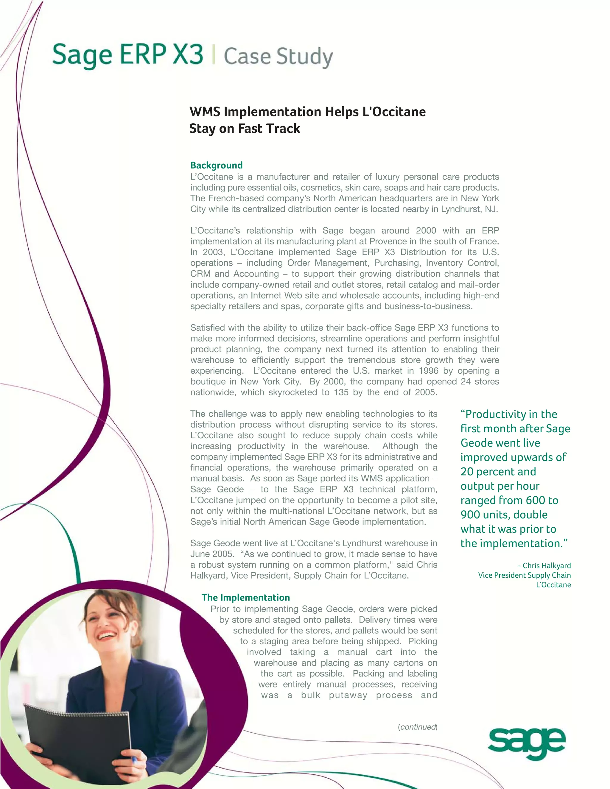 Sage ERP X3 Manufacturing | PDF
