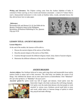 LOCHIST MODULE WEEK 1-6 FOR MIDTERM EXAM | PDF