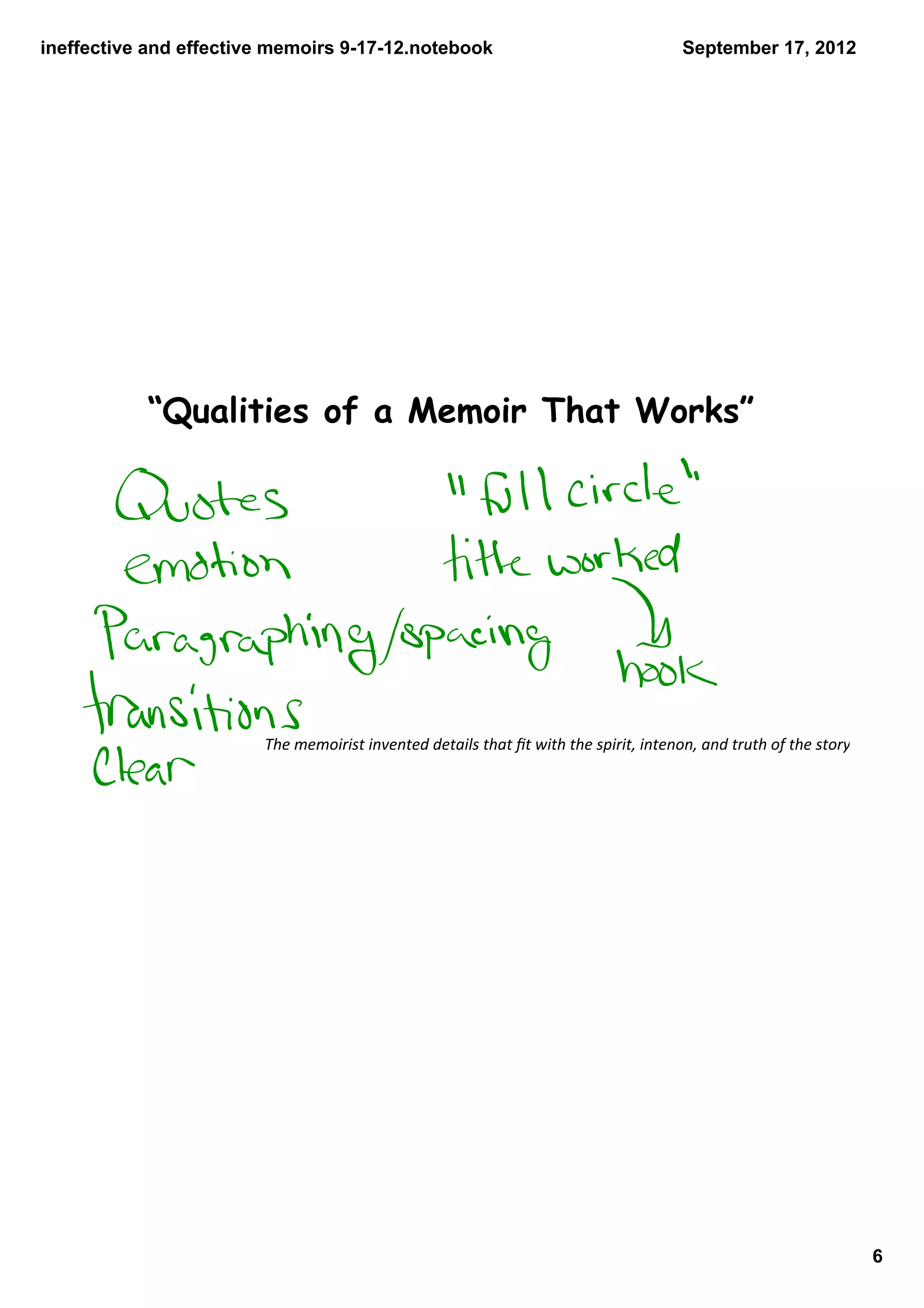 Lochmann memoir list | PDF