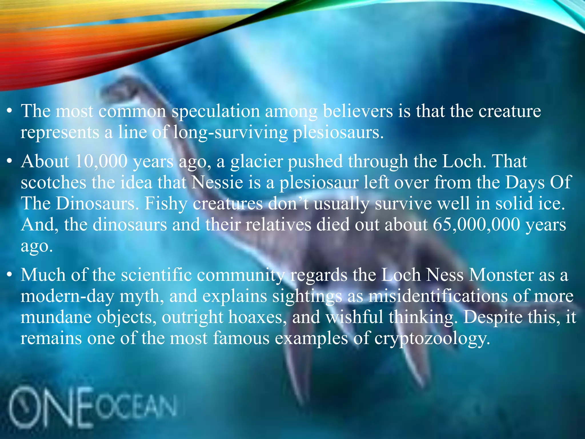 Loch ness monster | PPTX