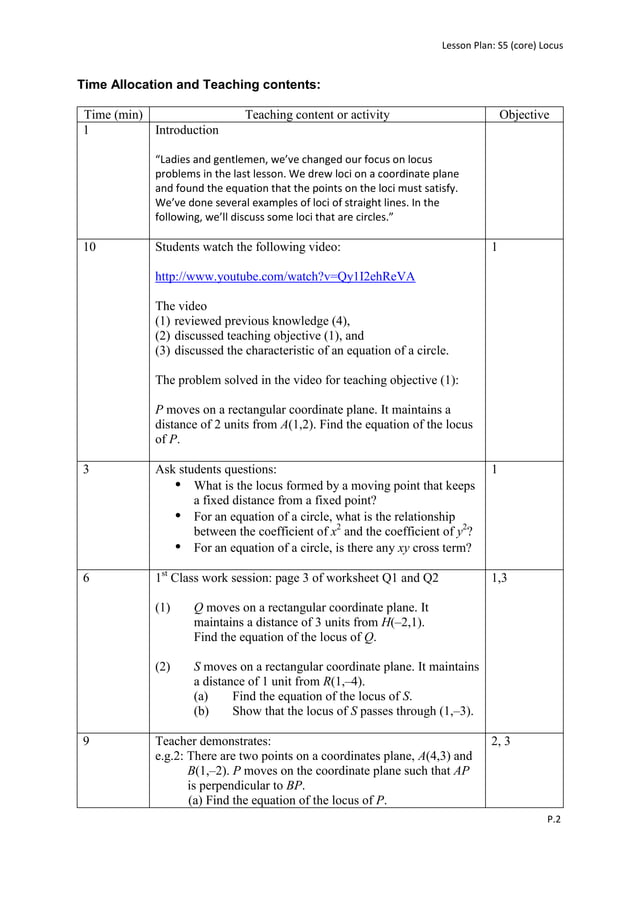 Loci | DOCX | Geography | Science