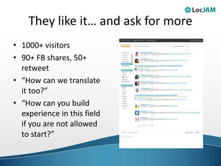 LocJAM 2014 - a perspective | PPT