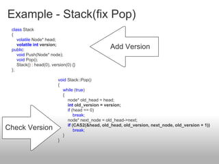 Lock free algorithms | PDF | Programming Languages | Computing