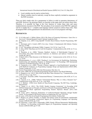 Lock free parallel access collections | PDF