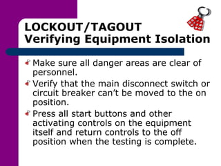 Lock Out Tag Out | PPT
