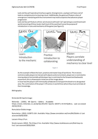 Lock And Key Initial Design Document | DOCX