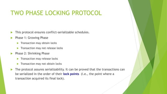 Lock based protocols | PPTX