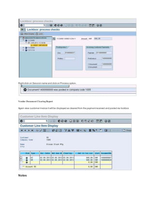 Lockbox process | DOCX