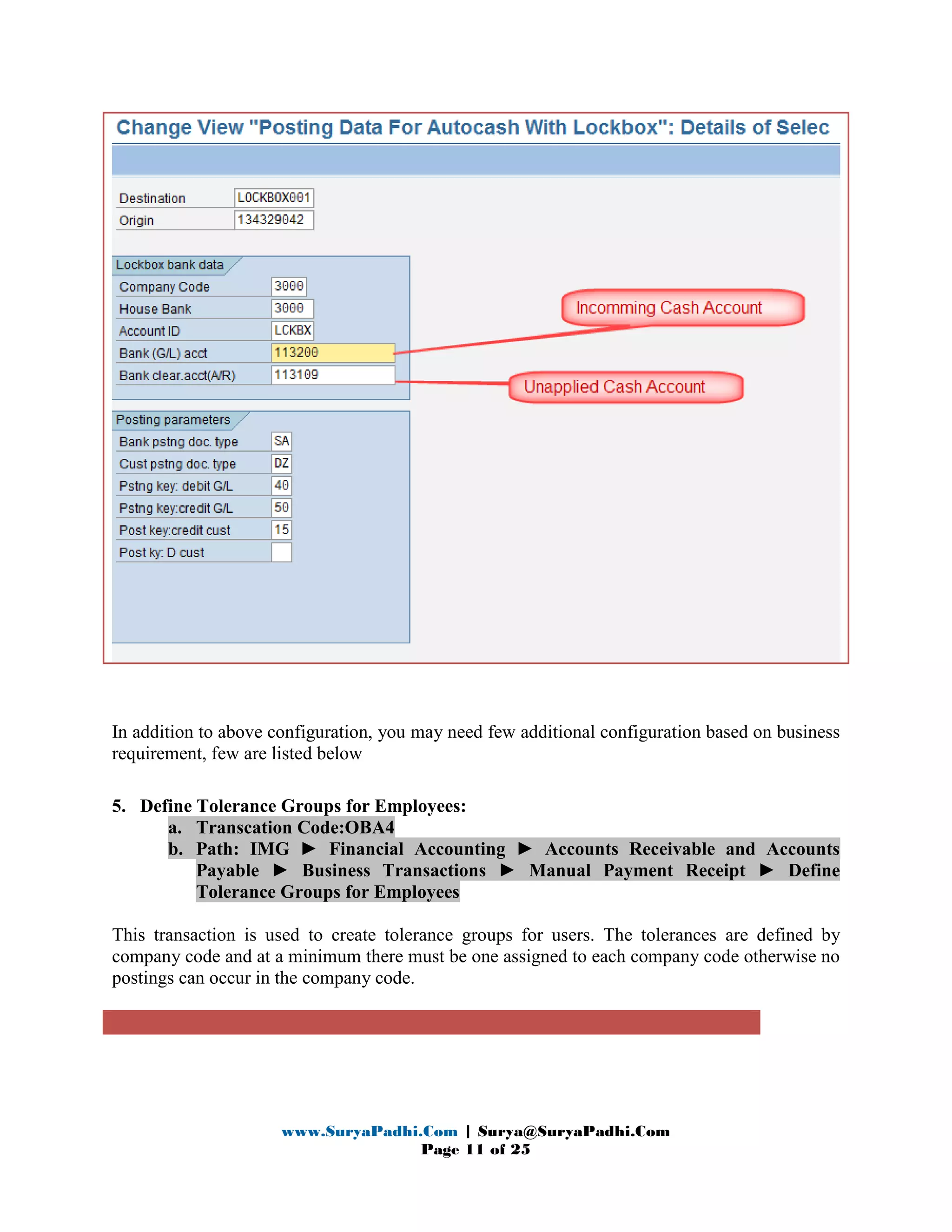 SAP Lock Box Process | PDF