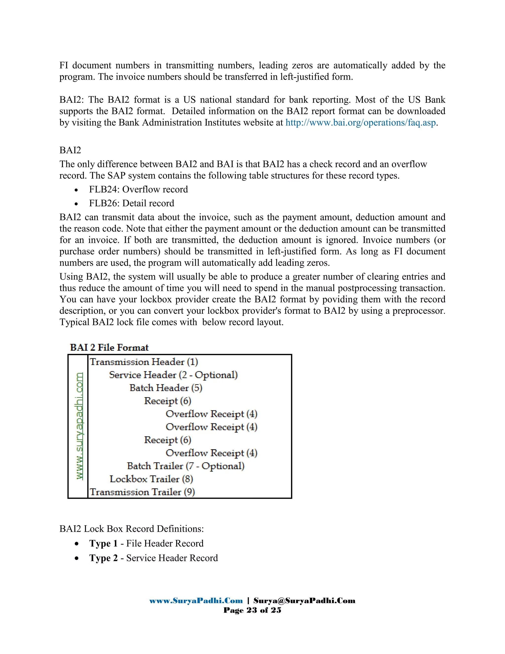 SAP Lock Box Process | PDF