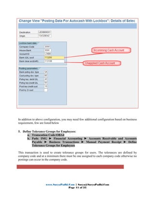 SAP Lock Box Process | PDF