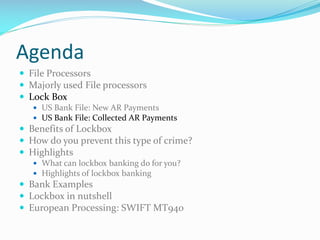 Lockbox --Think inside Box. | PPTX