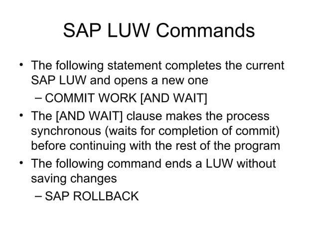 Sap Abap Lock Concept And Enqueue