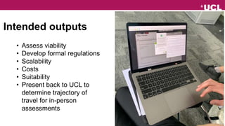 The UCL lockdown browser pilot | PPT