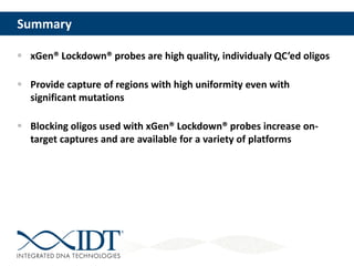 xGen® Lockdown® Probes | PDF