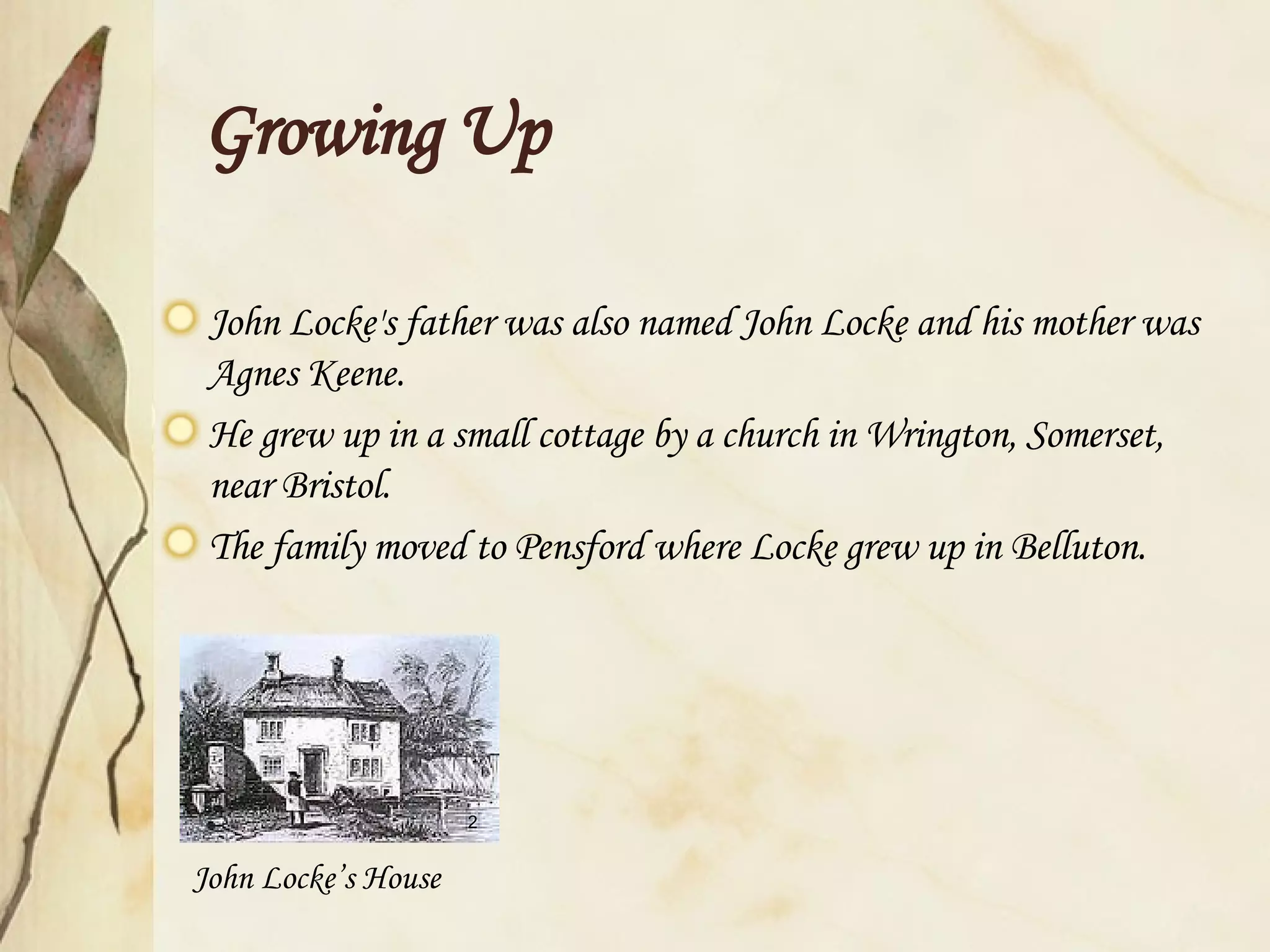 Locke, John | PPT