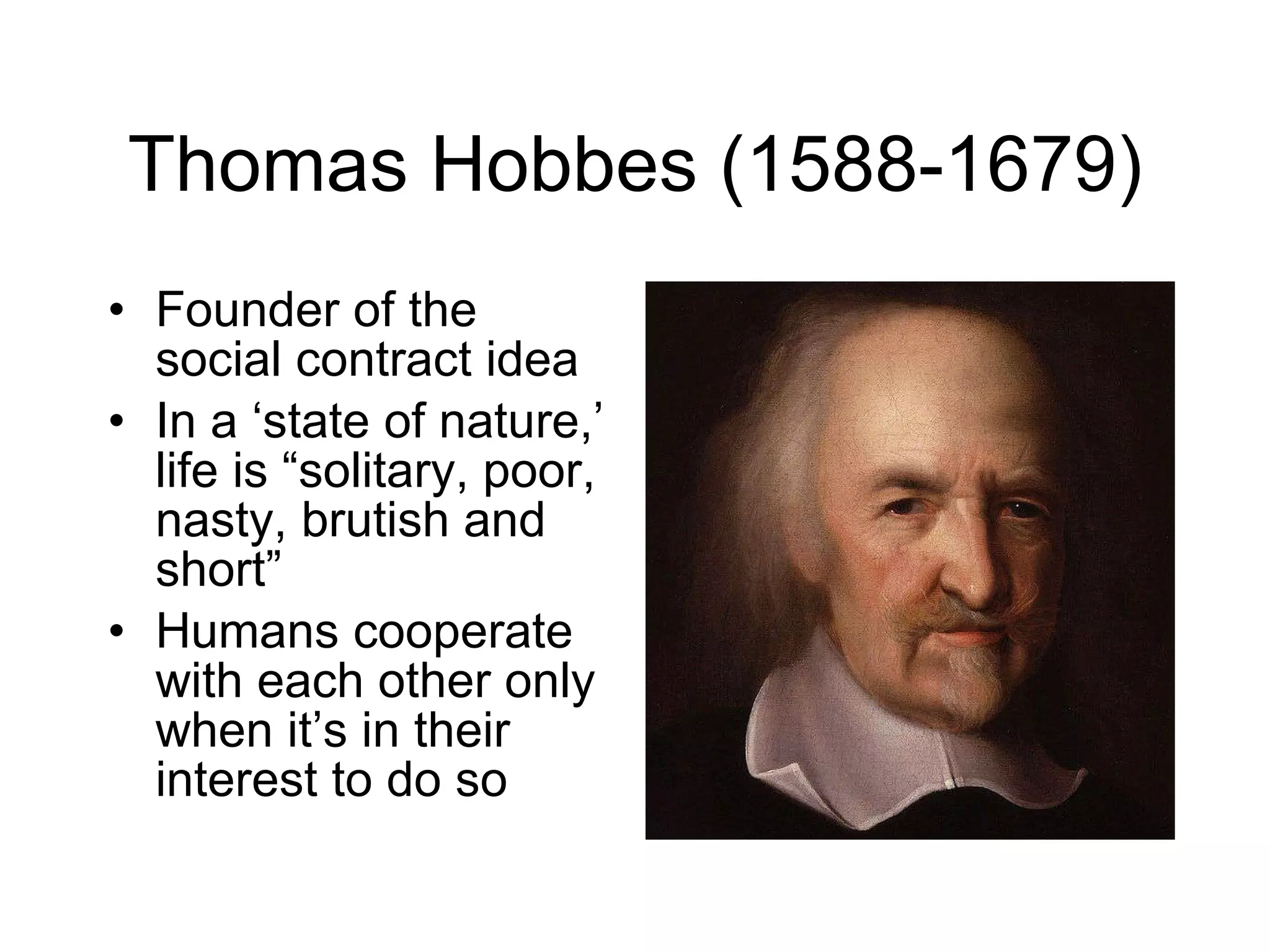 Locke and Hobbes | PPT