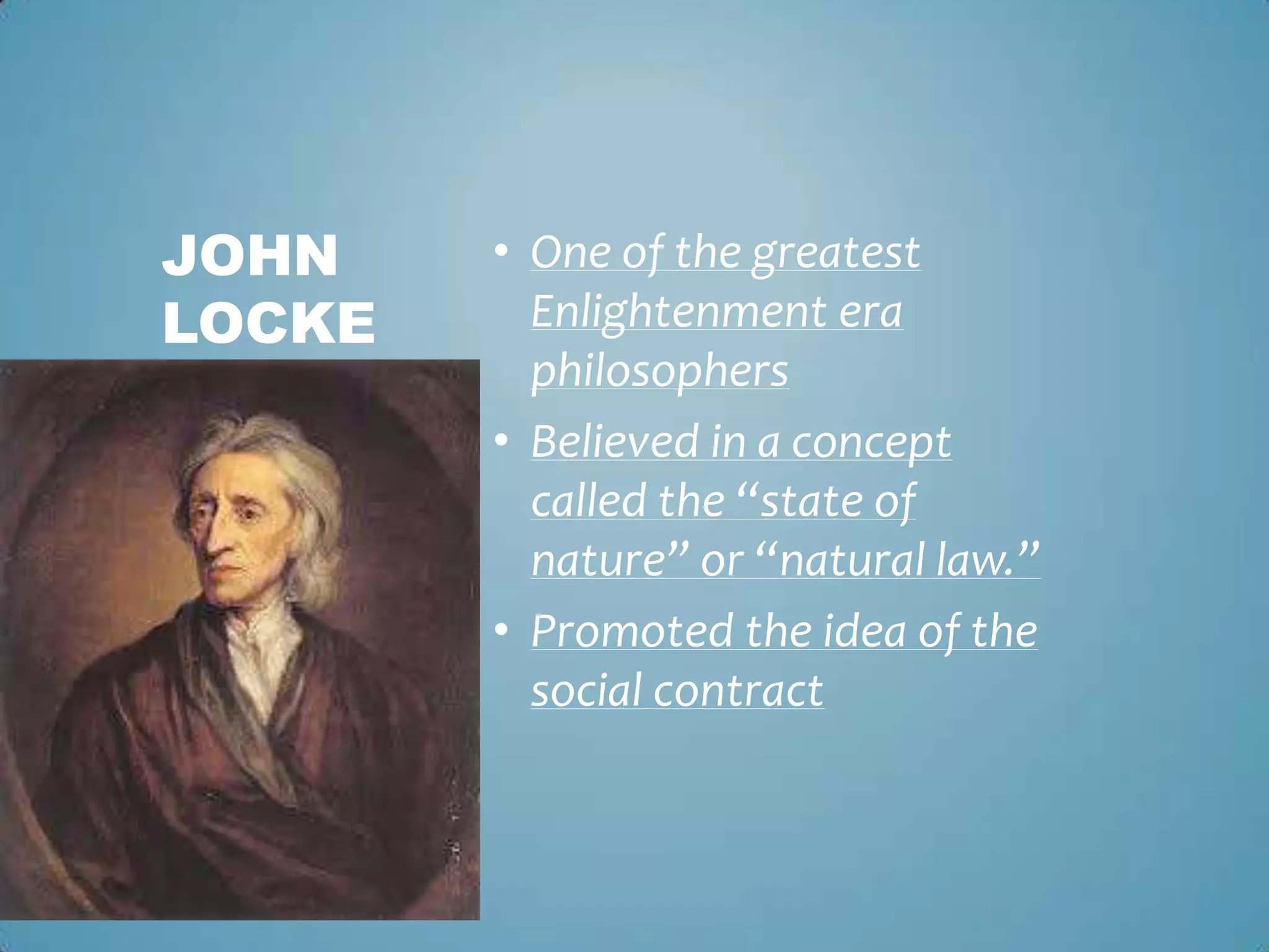 Locke and rousseau | PPTX