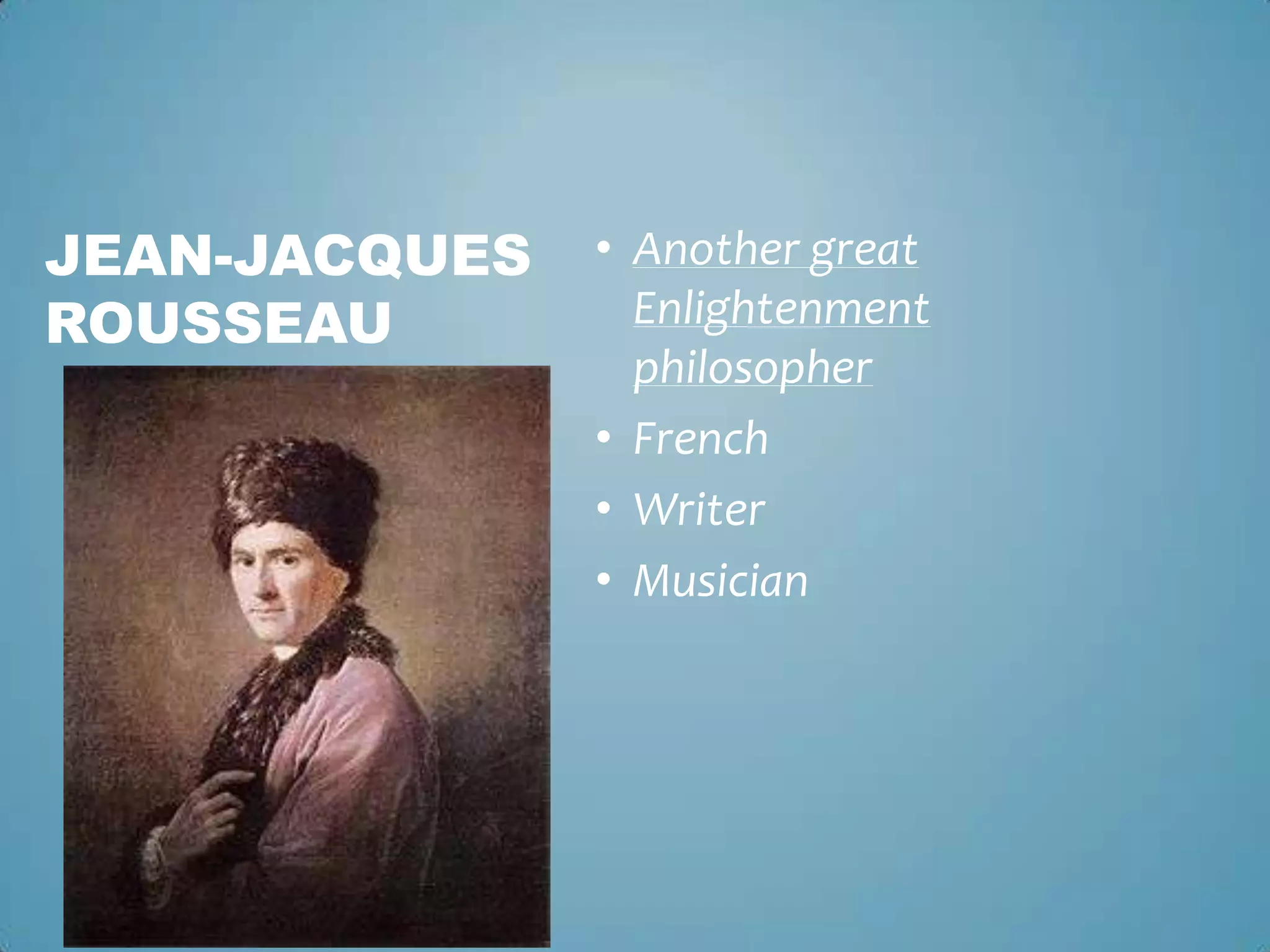 Locke and rousseau | PPTX | Civic affairs | Politics