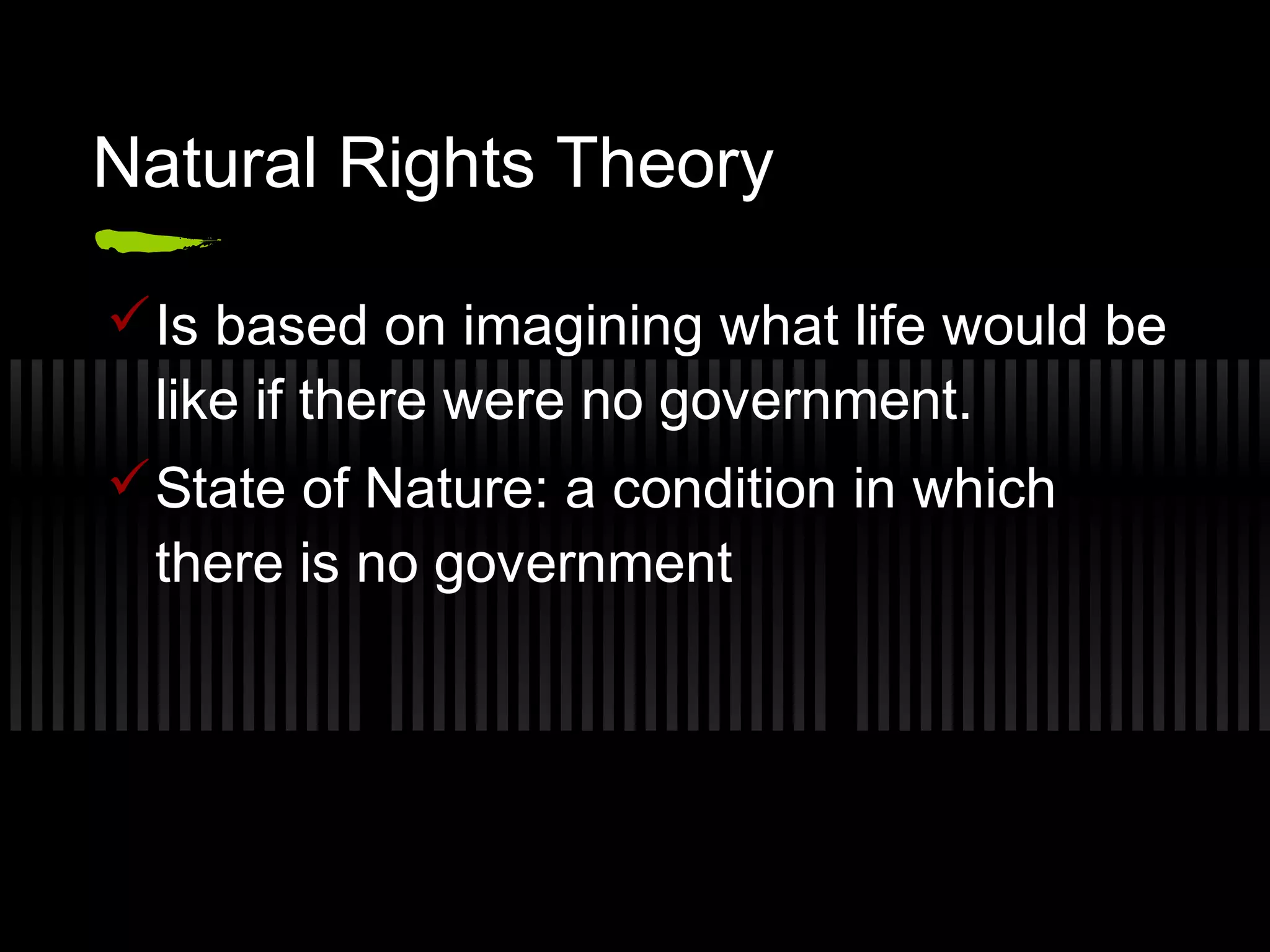 John Locke & Natural Rights Theory | PPT