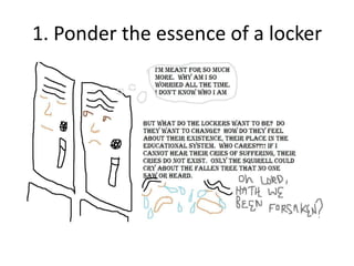 Locker design process | PPTX