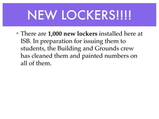Locker Problem | PPT
