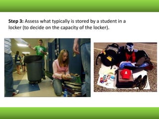 Design Process - Lockers | PPT