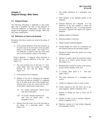Lock gates and operating equipments | PDF