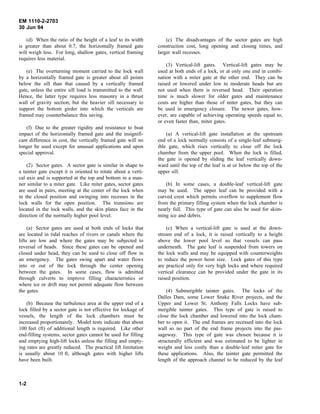 Lock gates and operating equipments | PDF