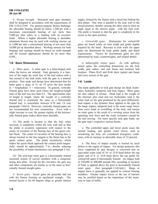 Lock gates and operating equipments | PDF