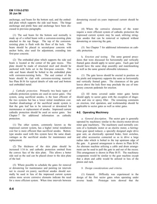 Lock gates and operating equipments | PDF