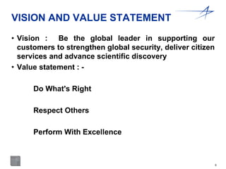 Lockheed martin - the employer of choice mission | PPTX