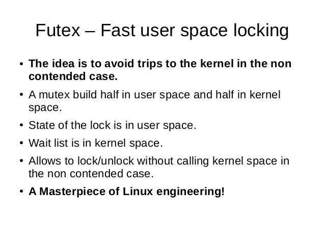 Linux Locking Mechanisms