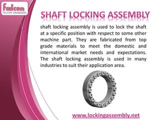 Locking Assembly | PPT