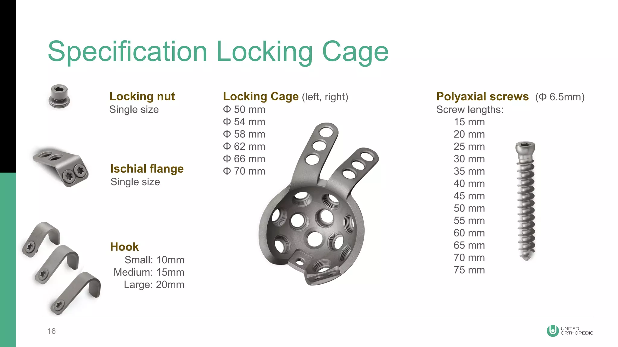 NEW Locking Cage – Revision Acetabular Hip System | PDF