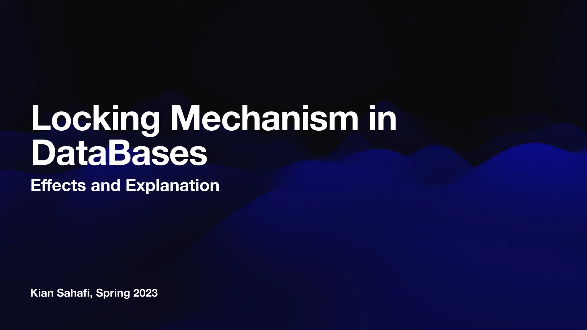 Understanding Locking Mechanisms in Database Systems | PPT Understanding Locking Mechanisms in Database Systems | PPT