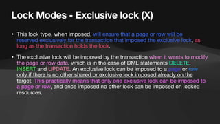 Understanding Locking Mechanisms in Database Systems | PDF