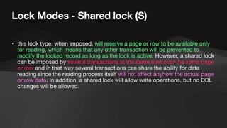 Understanding Locking Mechanisms in Database Systems | PDF