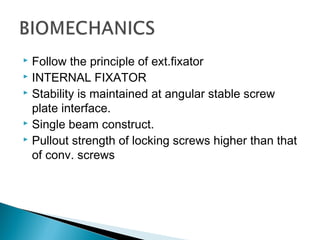Locking plates | PPT