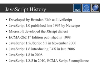 Locking the Throne Room - How ES5+ might change views on XSS and Client ...