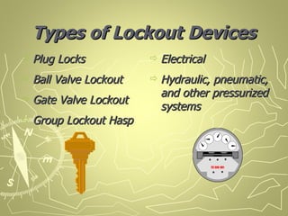 Lockout Tag Out | PPT | Power and Energy Industry | Industries