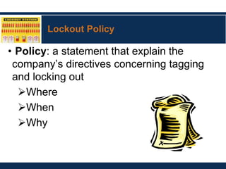 Lockout tagout | PPT