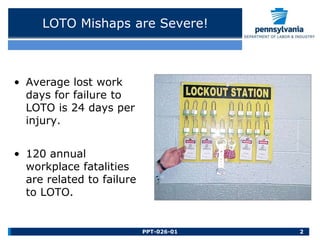 PPT Lockout/Tagout (LOTO): PowerPoint Presentation, Free, 48% OFF