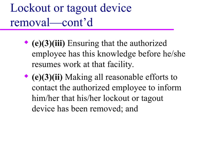 lockout-tagout-presentation for workplace | PPT