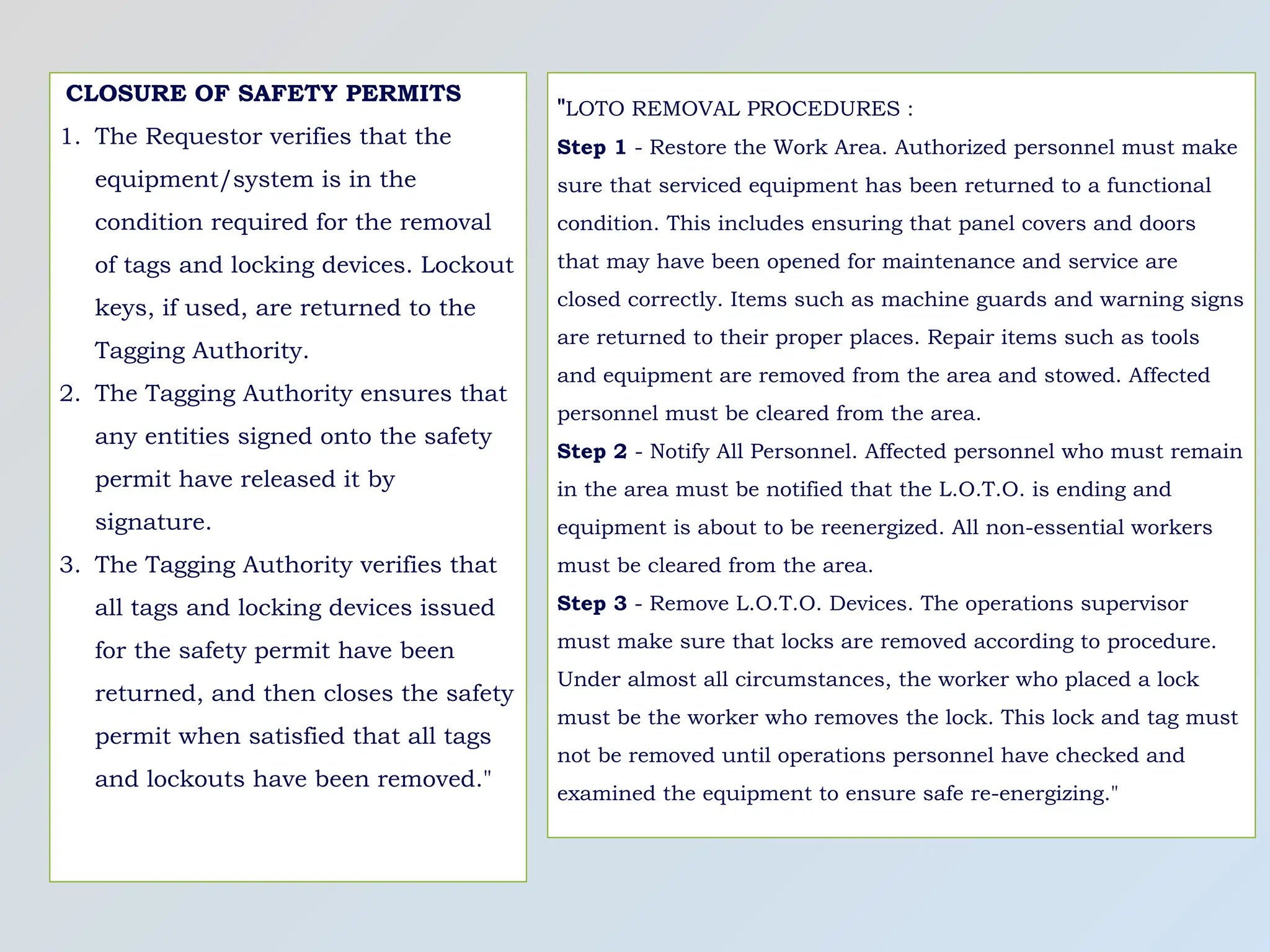 LOTO Lock Out and Tag Out Procedure.pptx
