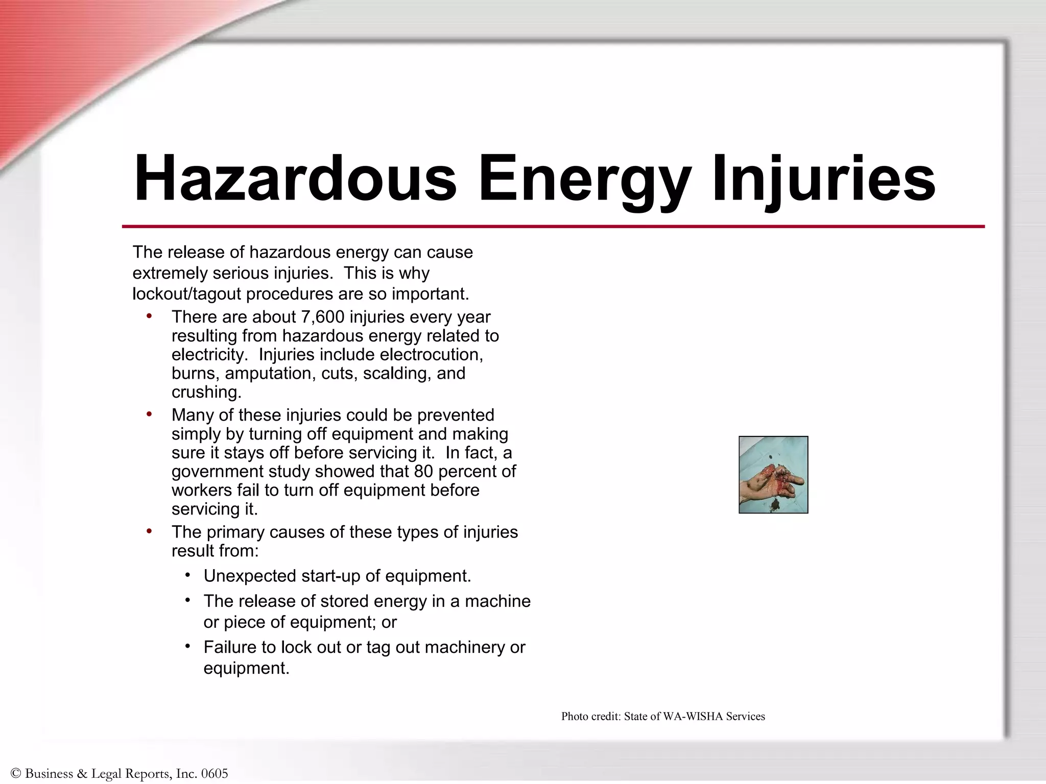 Lockout/Tagout | PPT