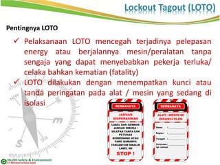 Lockout Tagout | PPTX