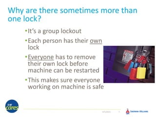 Lockout tagout for all employees | PPTX
